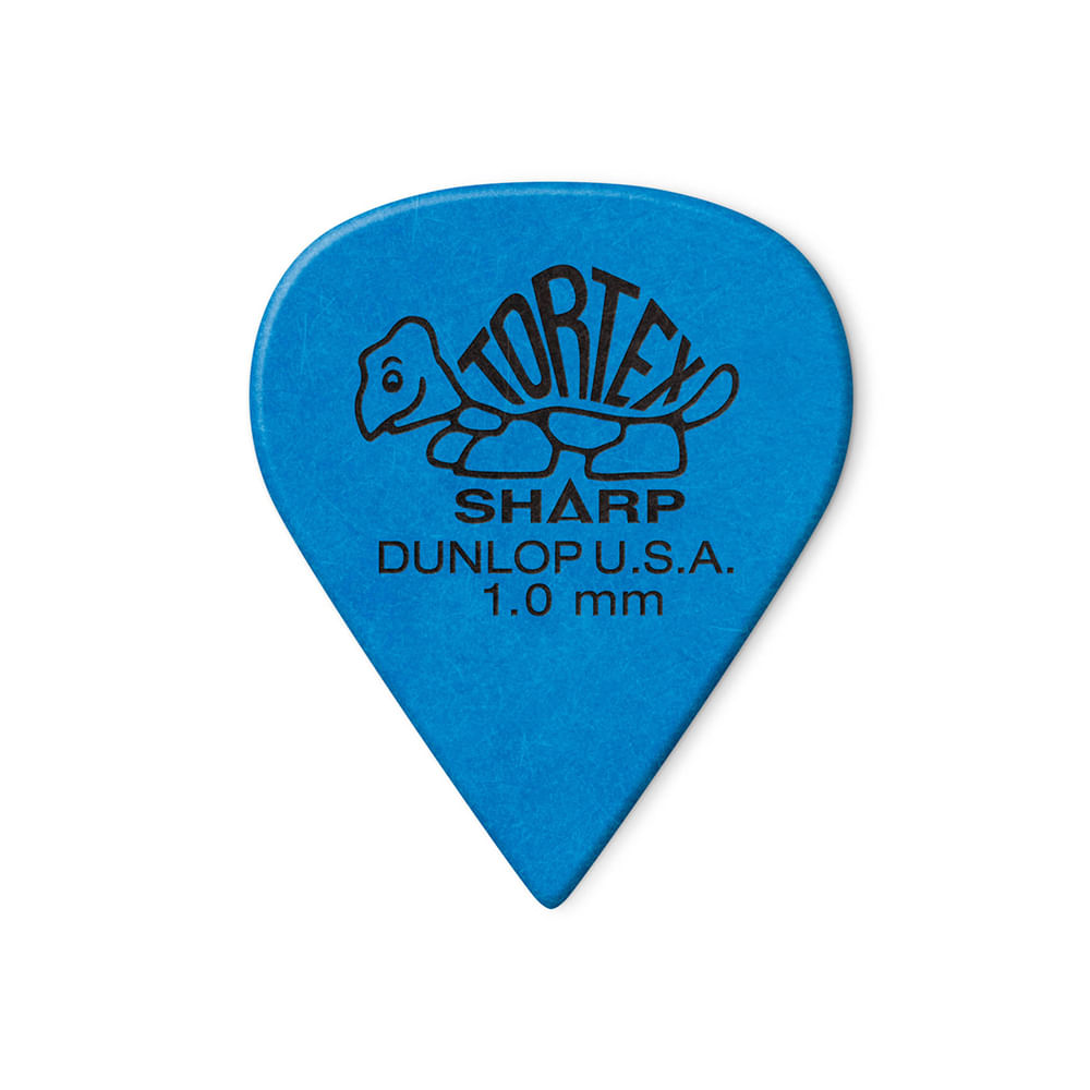 Palheta Tortex Sharp 412R Com 72 Dunlop